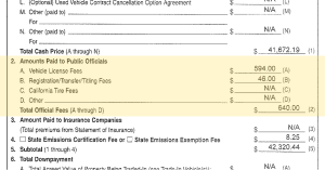 Vehicle License Fees & Registration Fees - Auto Legal Group